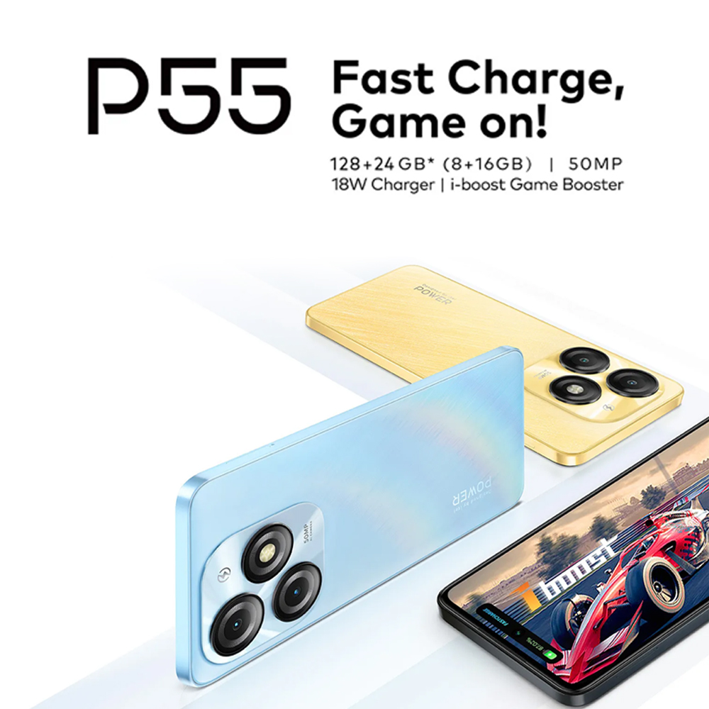 Itel P55 4G Smartphone | 8GB+128GB/256GB | Unisoc T606 | 6.6” IPS LCD ...