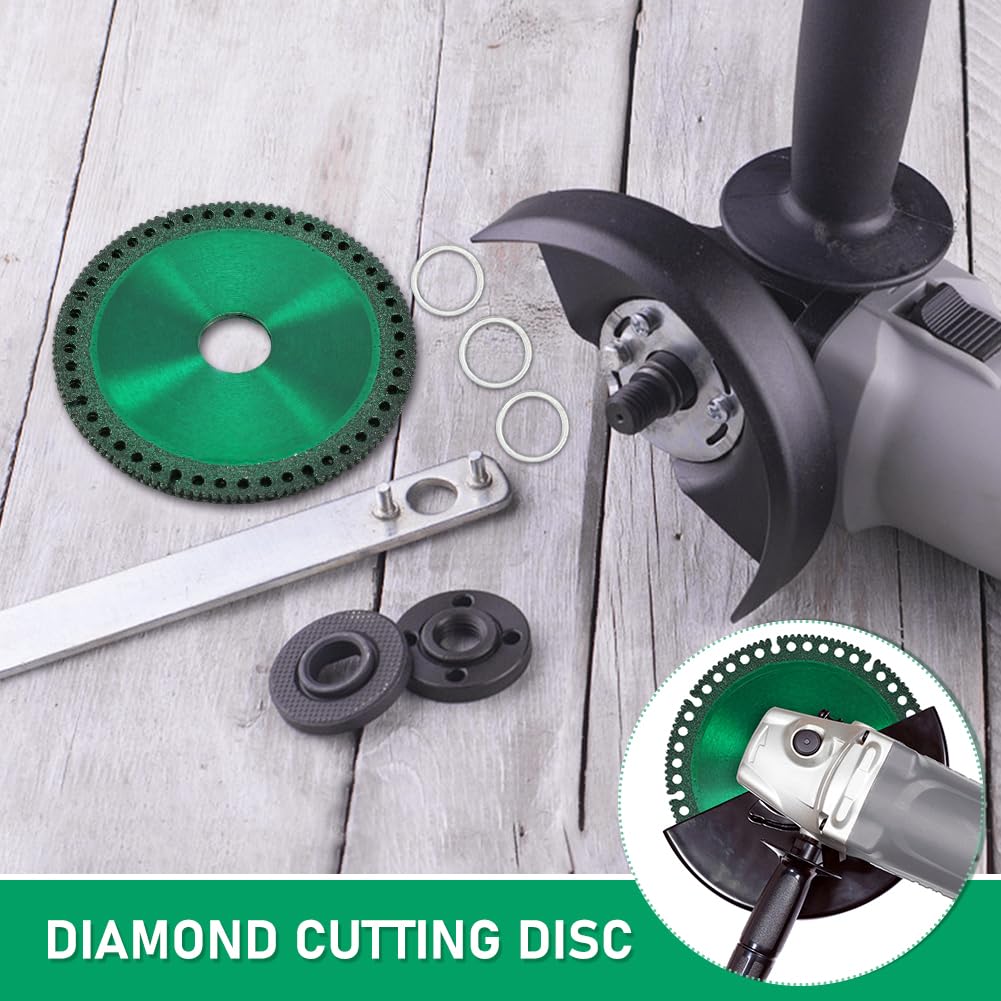 6 In 1 Multifunctional Diamond Cutting Disc Saw Blade 100mm For Ceramic ...