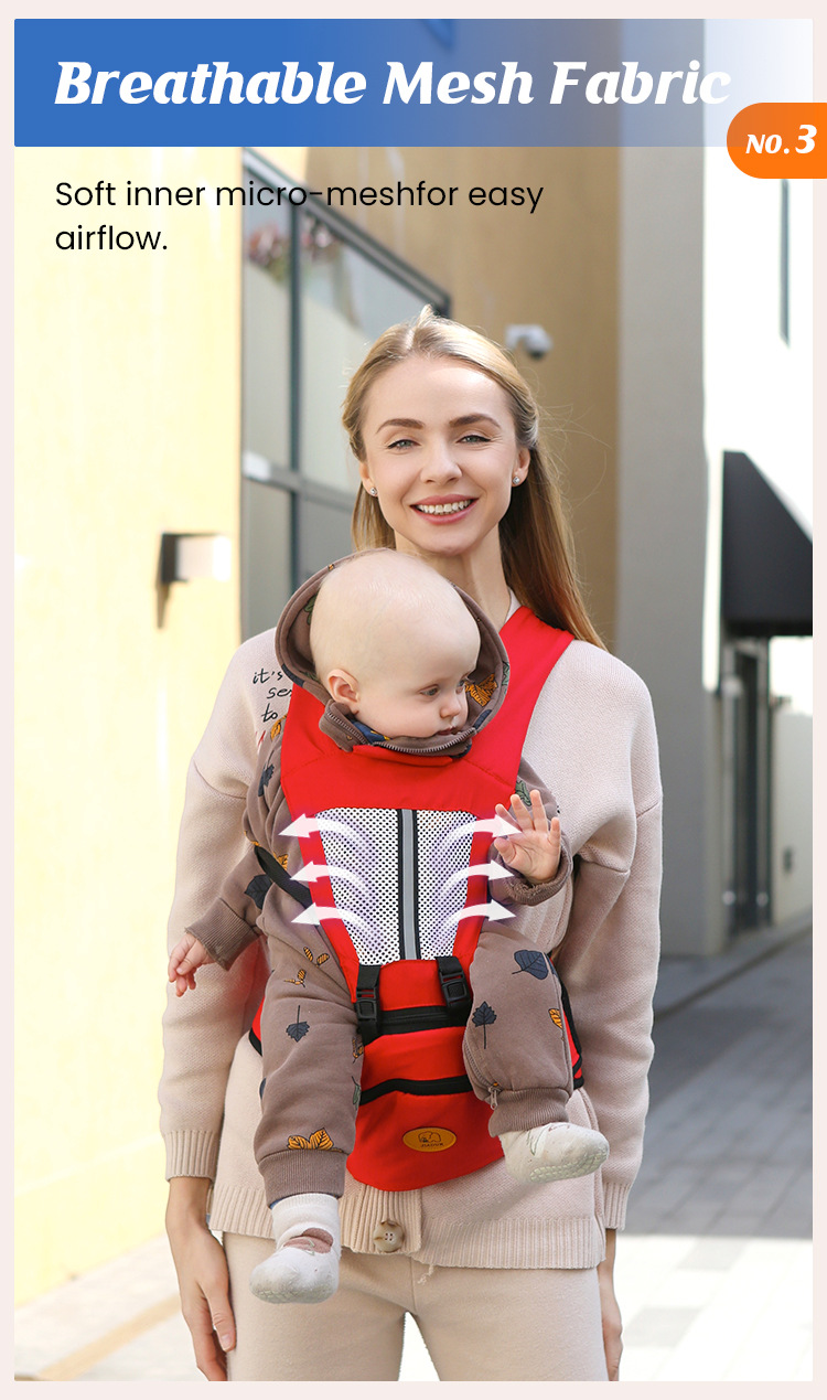 Large-Capacity Baby carrier with hip seat Carrier for baby carier for ...