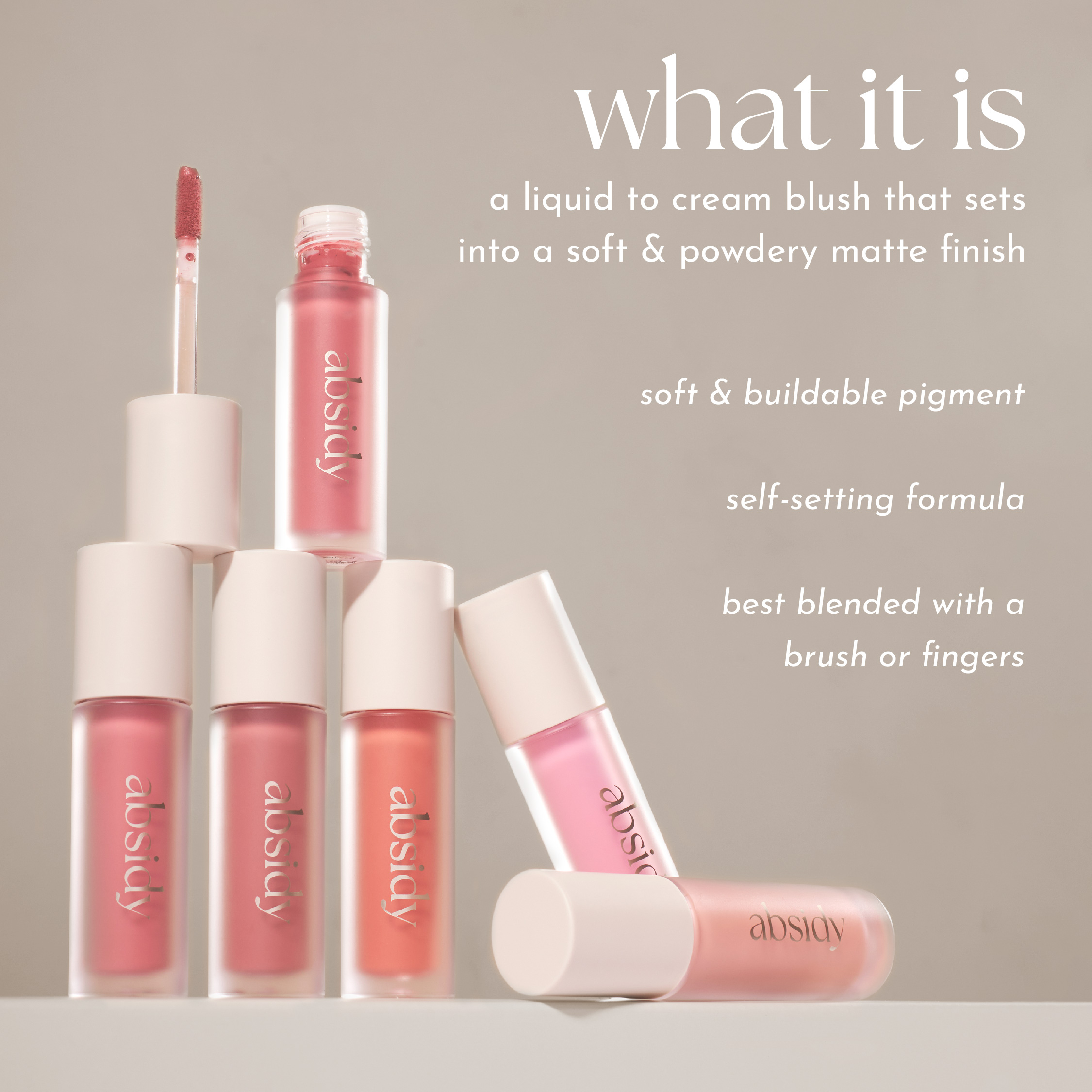 Absidy Soft Cheeks Whipped Serum Blush | Shopee Philippines