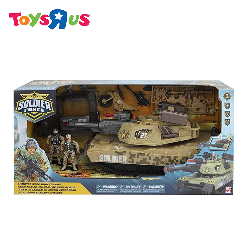 Soldier Force Armored Siege Tank Playset | Shopee Philippines