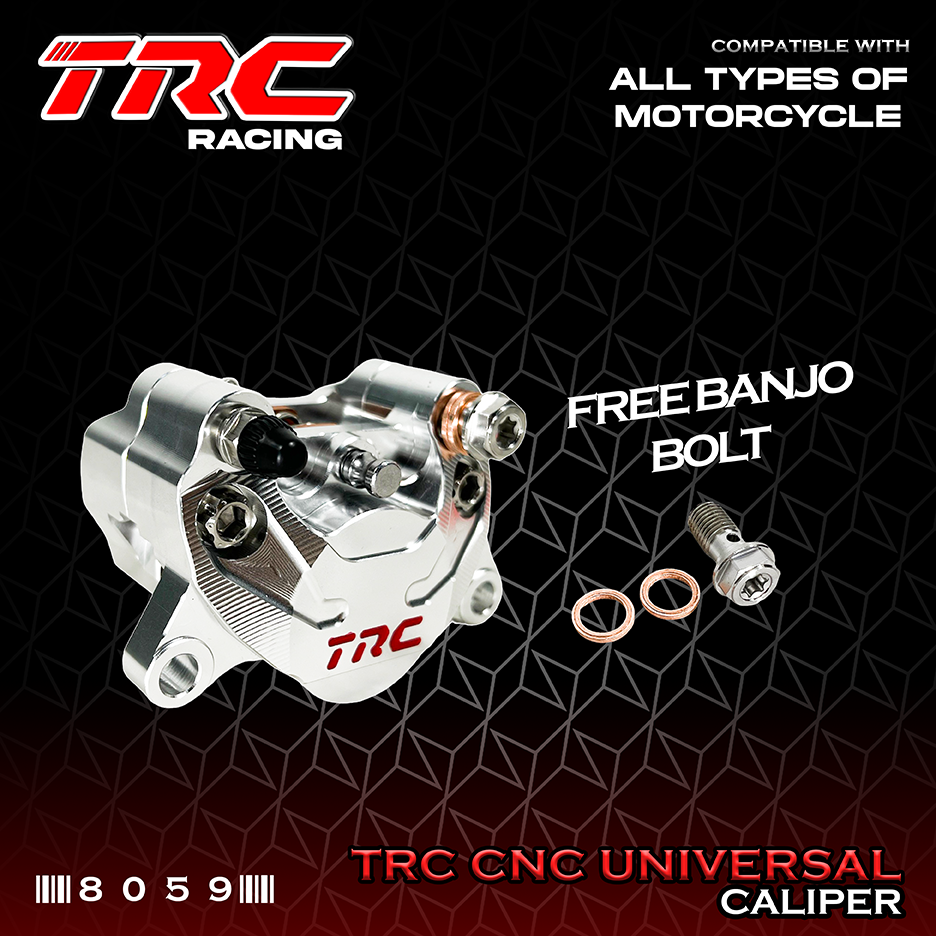 TRC Racing C-AS2 Universal Brake Caliper Axial 2 Pot 8059 | Shopee ...