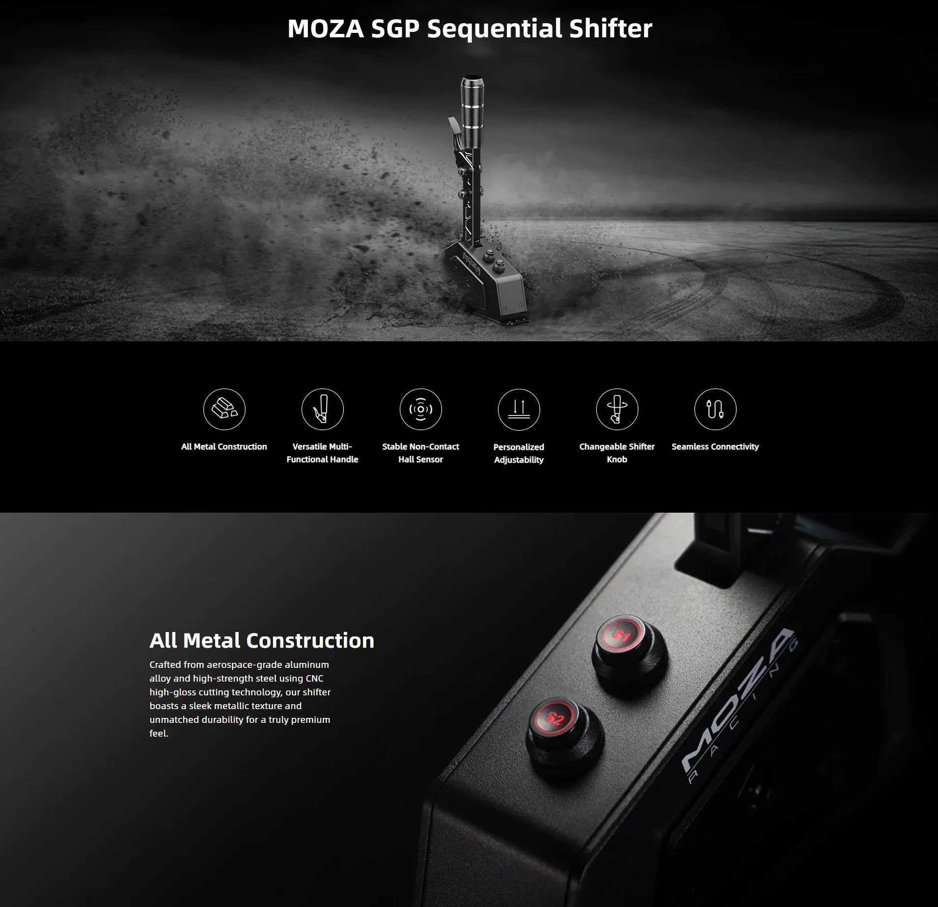 Moza Racing SGP Sequential Shifter (RS059) | Shopee Philippines