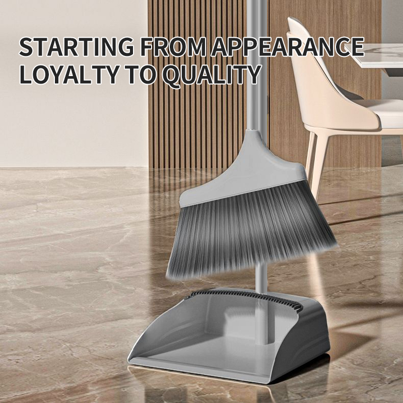 Upgrade Broom And Dustpan Set For Home Premium Long Handled Broom Dustpan Combo | Shopee Philippines