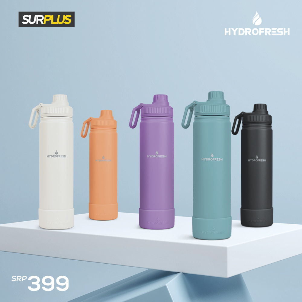 Surplus Hydrofresh Flask With Sporty Handle 650mL with Silicon Boot ...