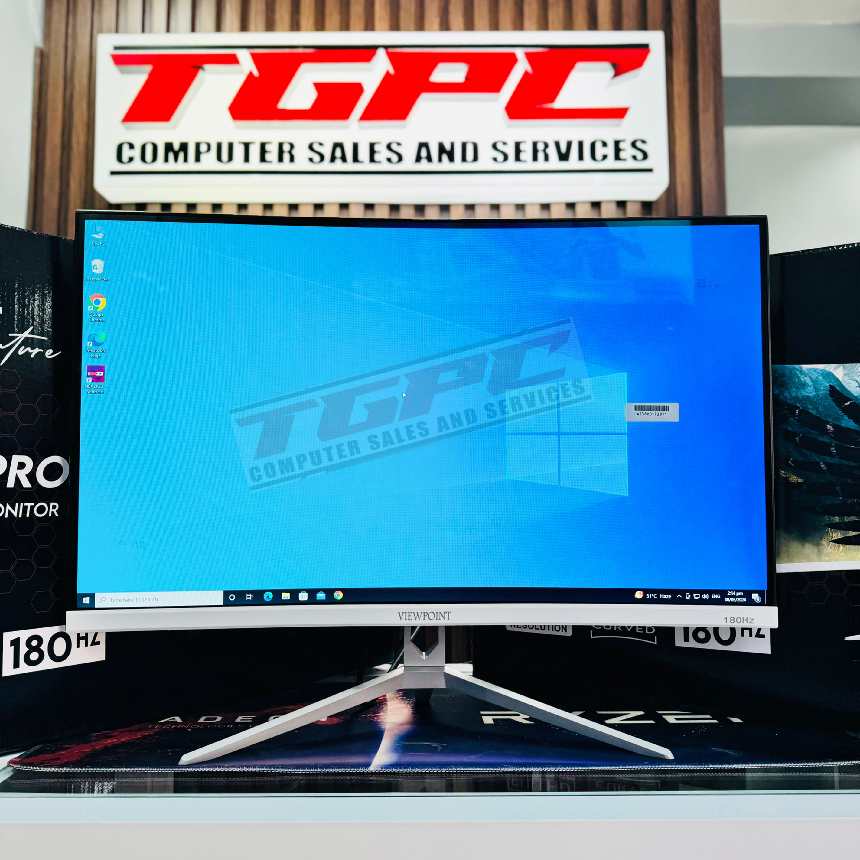 Viewpoint 27inch 180hz Semi Curve Monitor | Shopee Philippines