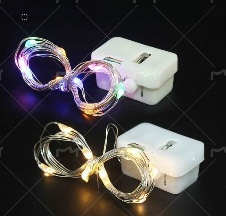 Copper Wire Light String Bouquet Decoration Warm White Lights Christmas Light T Box Light