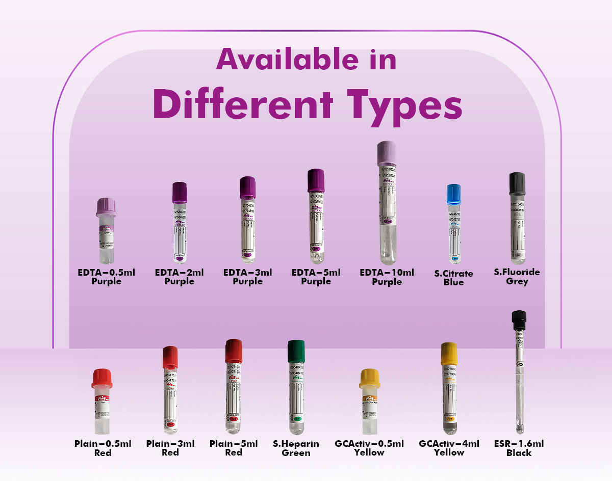 Blood Collection Vacutainer Tubes (KingMed / Sure-Guard) | Shopee ...