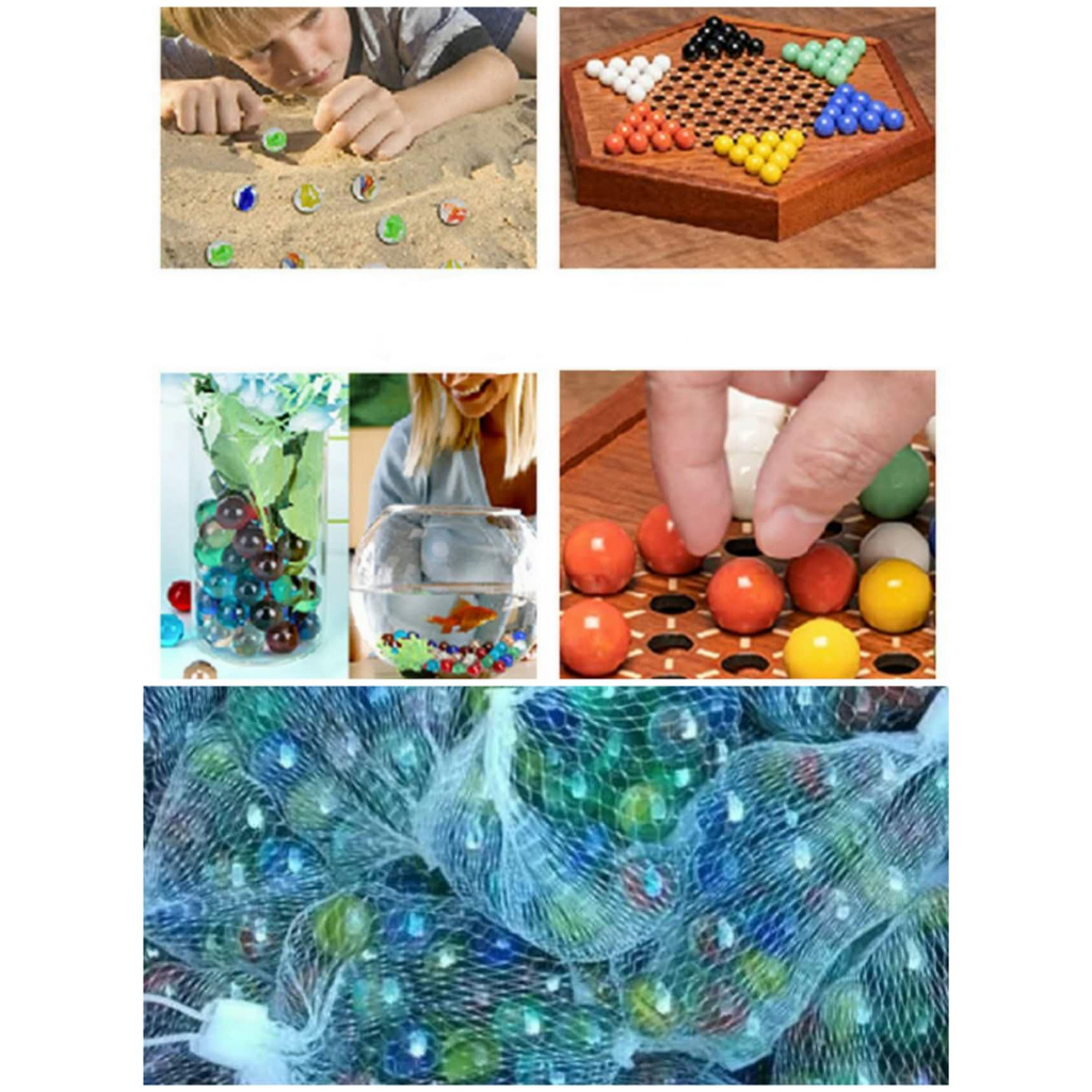 new 30pcs Cat's Eye Glass Marble Game Marbles Jolens Holen Aquarium ...