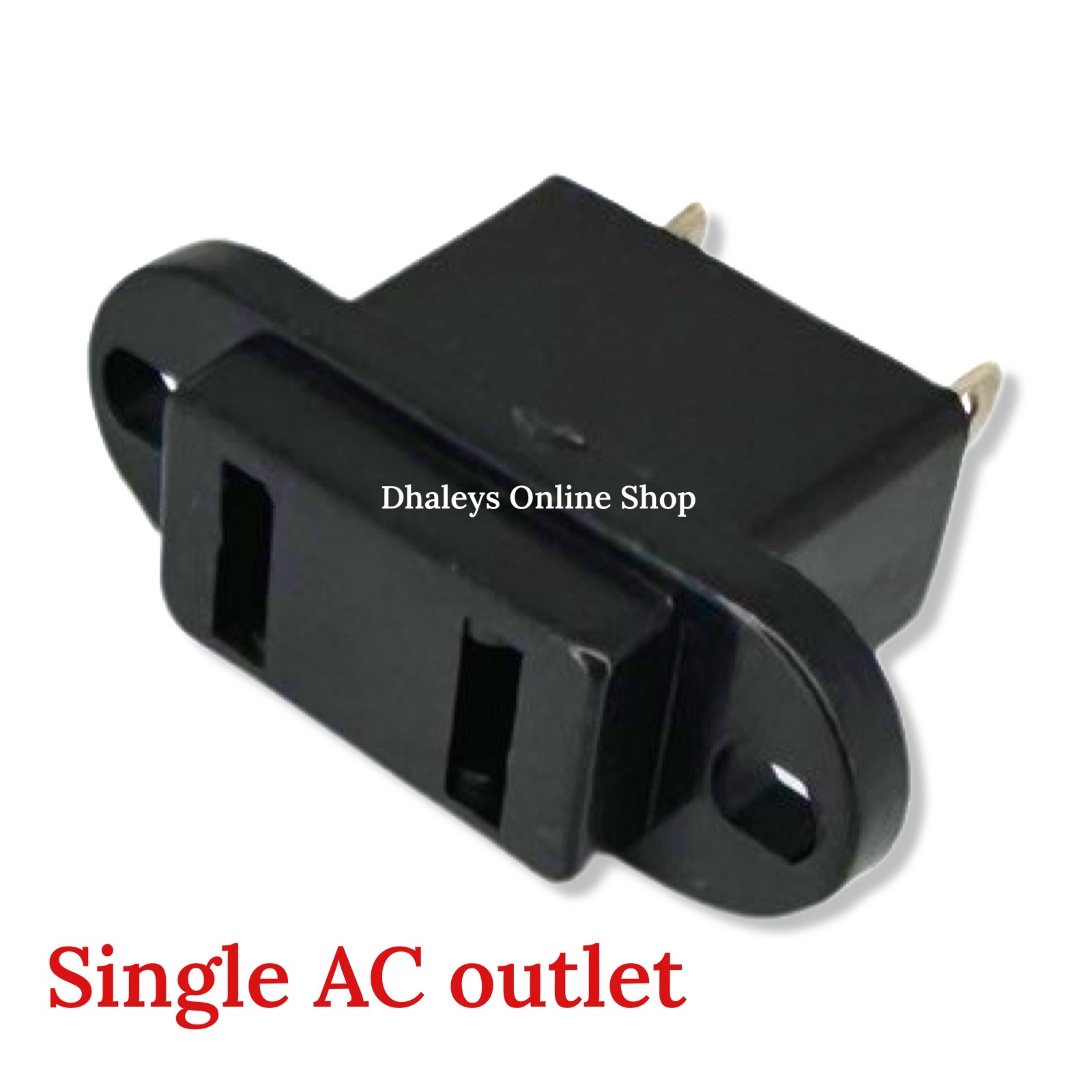 1 gang AC Outlet chassis type single AC outlet panel Mount | Shopee ...