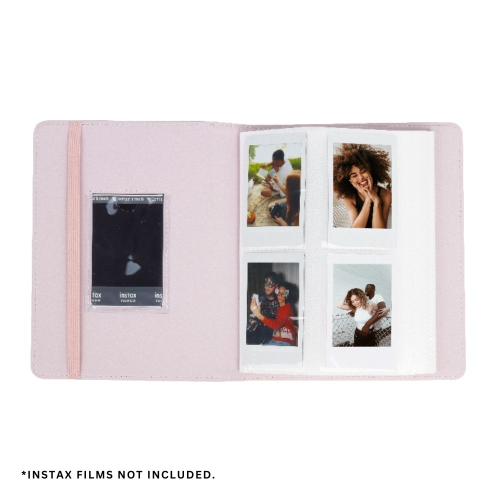 Pikxi AM288 288 Pockets PU Leather Photo Album for Fujifilm Instax Mini ...