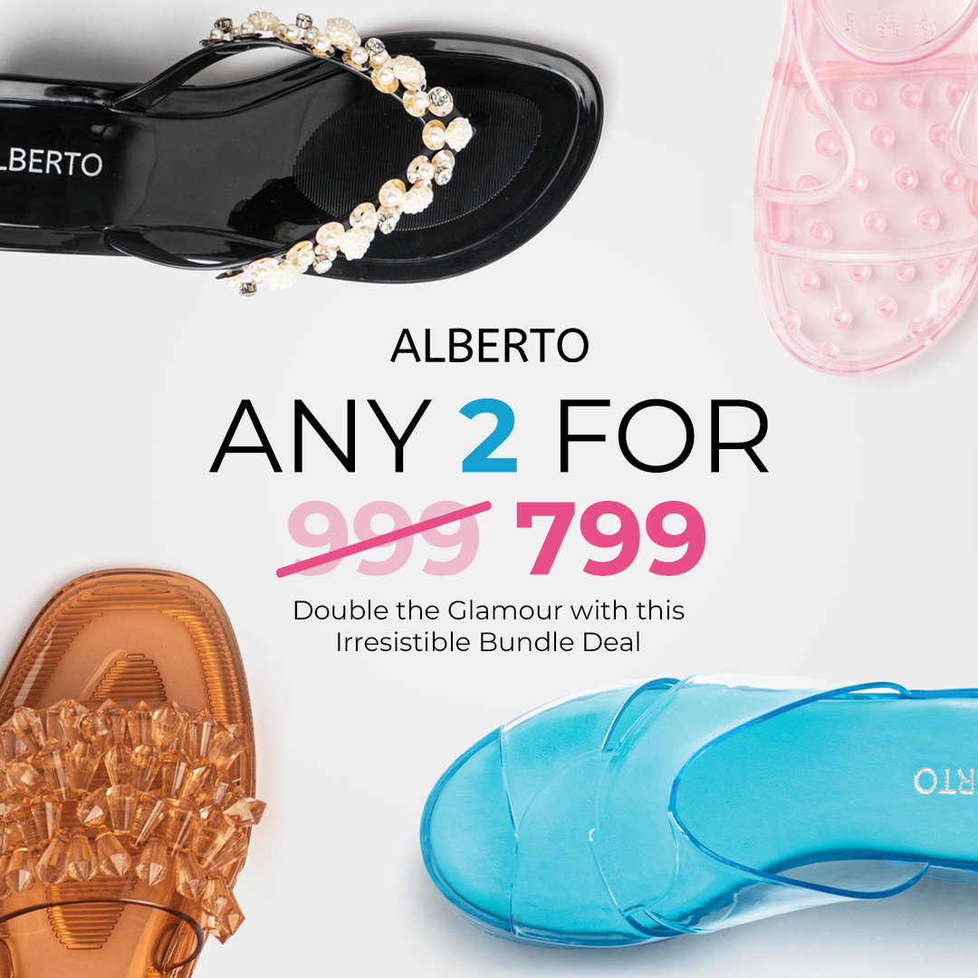 ALBERTO Women's Brielle Flat Sandals | Shopee Philippines