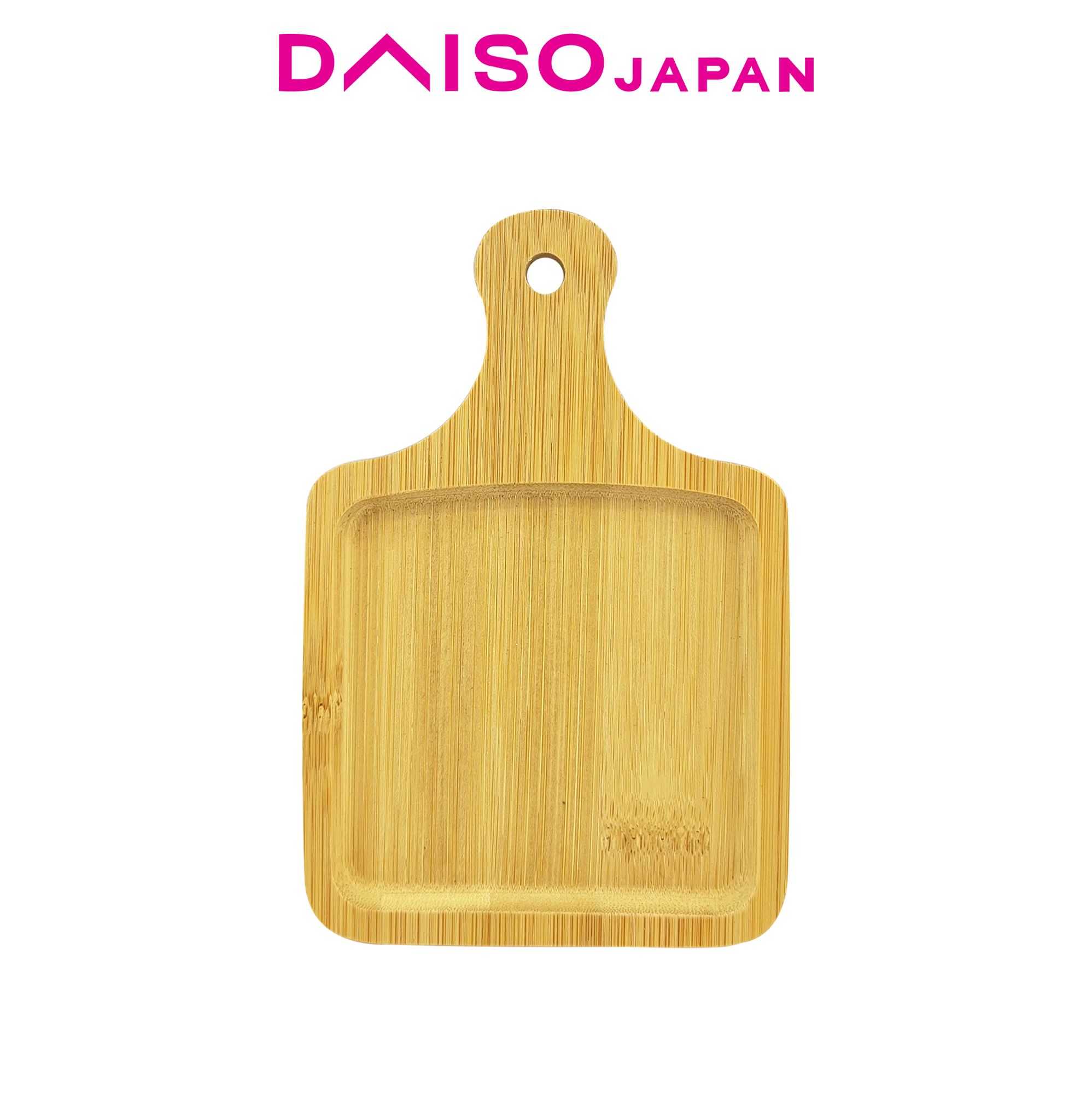 Daiso Bamboo Tray with Handle | Shopee Philippines