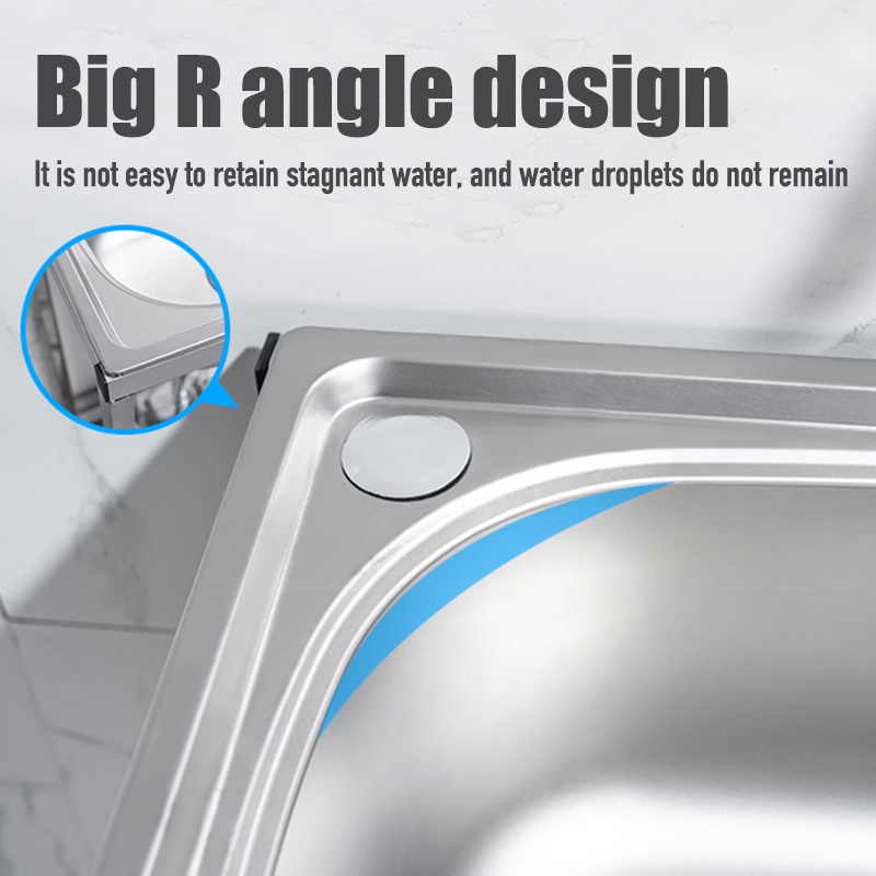 kitchen sink lababo stainless Stand 304 Single Double Portable ...