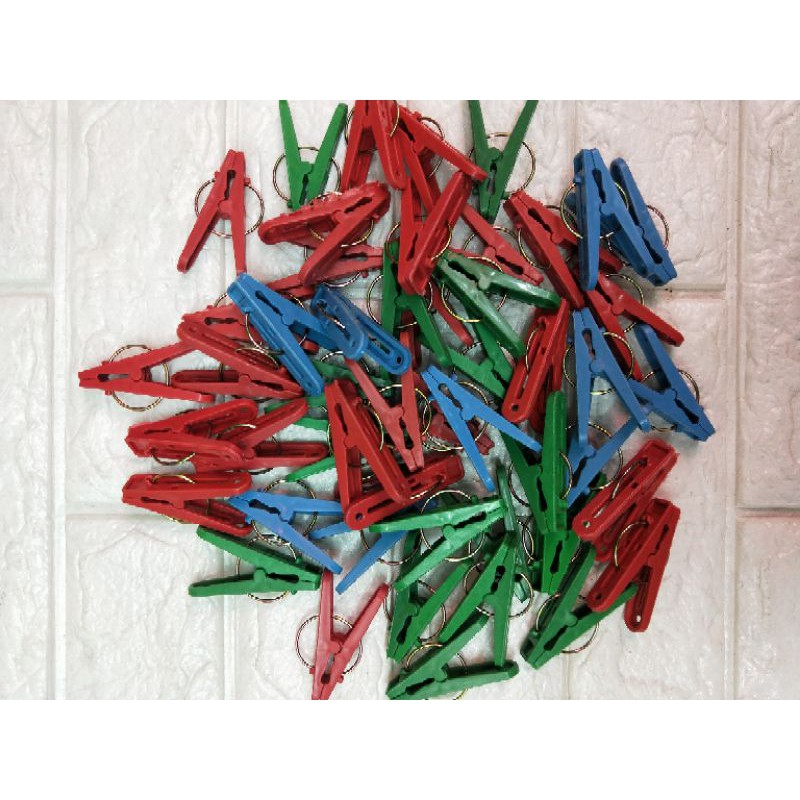 CLOTHES CLIP SIPIT NG DAMIT ASSORTED COLOR 1KL/PACK 50PCS/PACK 24PCS ...