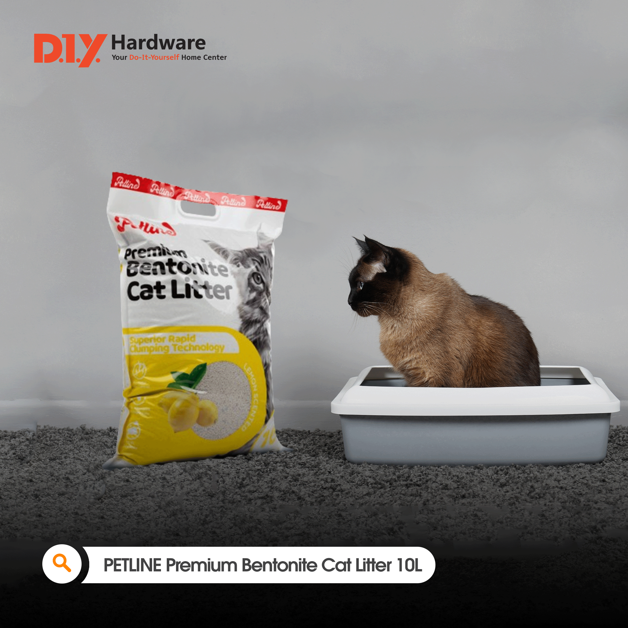 PETLINE Premium Bentonite Cat Litter 10L | Shopee Philippines
