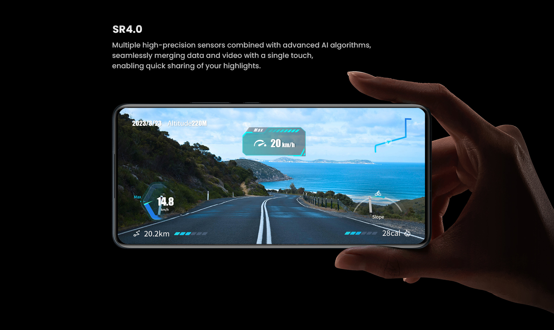 DDPAI RANGER 4K Riding Camera IP67 Waterproof Motorcycle Motorbike Dash ...