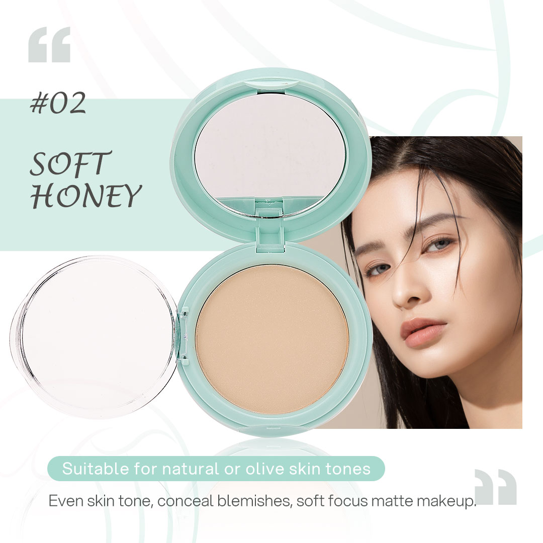 Ashley Shine Face Powder Cake Oil Control Powder Matte Long lasting 8g ...