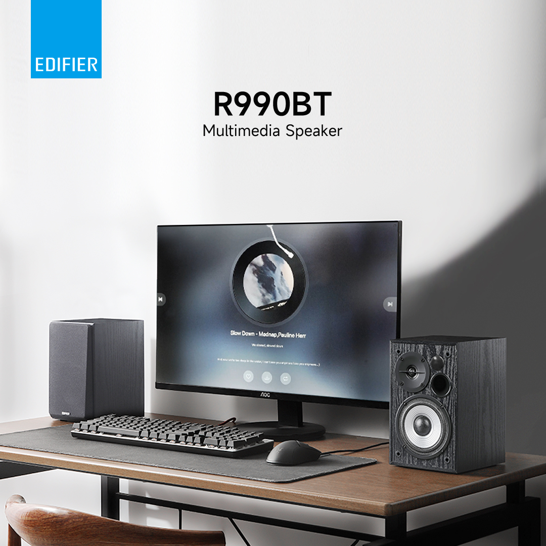 Edifier R990BT 2.0 Active Multimedia Speaker 24W total output power ...