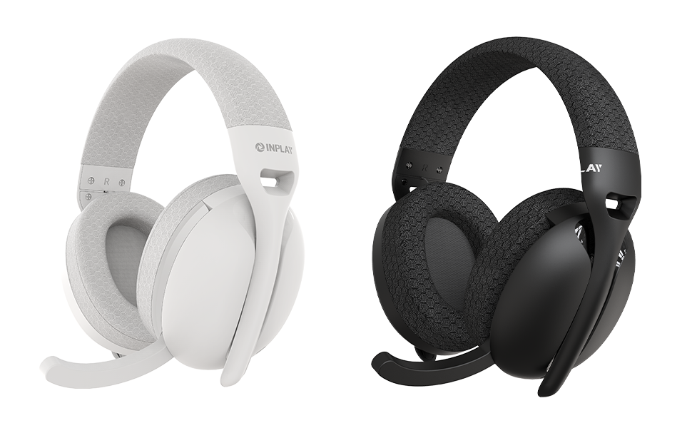 Inplay HT220 Wireless Bluetooth Headset With Mic Over-Ear Deep Bass ...