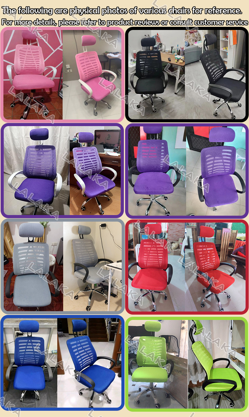 Computer Chair Mesh Office Chair Adjustable High Back Home Office Chair ...