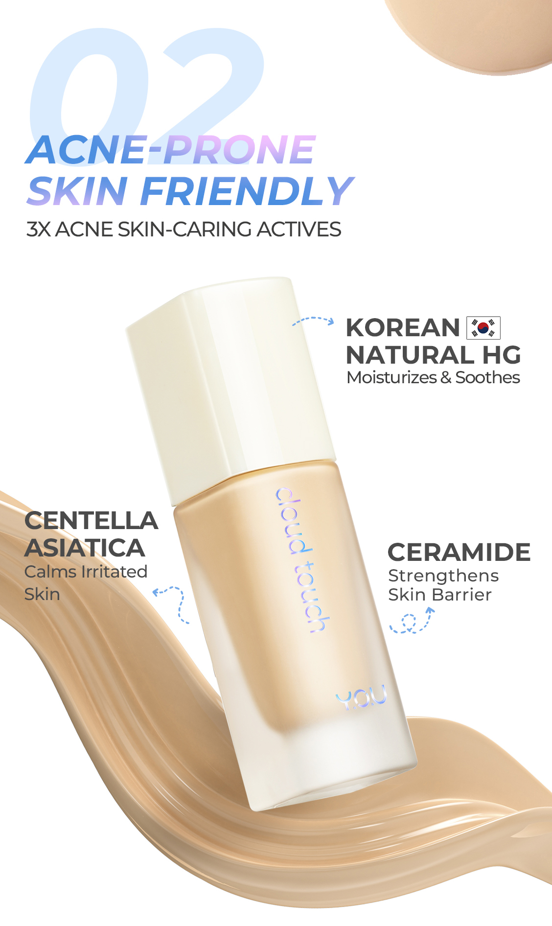 Y.O.U Flawless Base 2 in 1 Bundle | CT Skin Tint + Lock Mist | 24H Oil ...