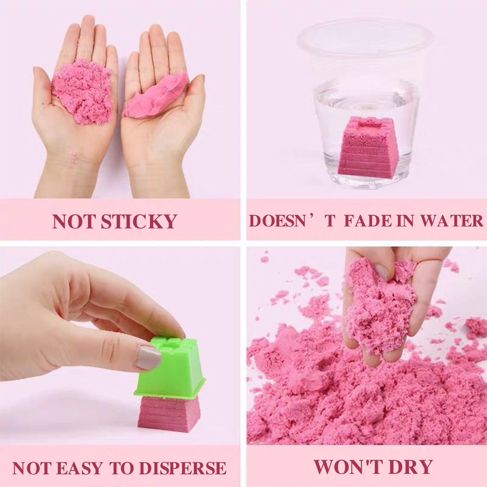 1kg Play Sand Molding Colored Soft Slime Motion Sand Space Sand Magic ...