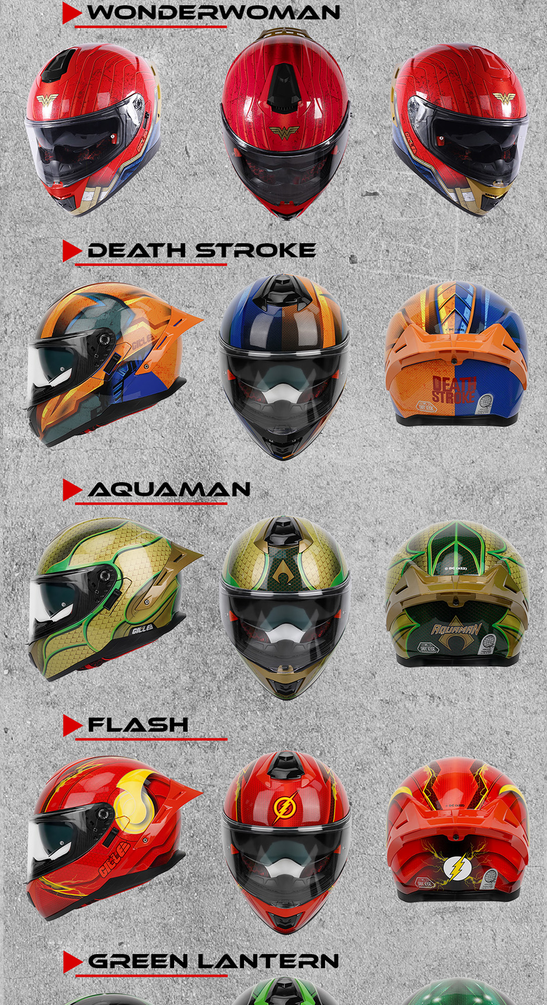 Gille 883 Falcon Green Black With Design Motorcycle Helmet Full Face ...