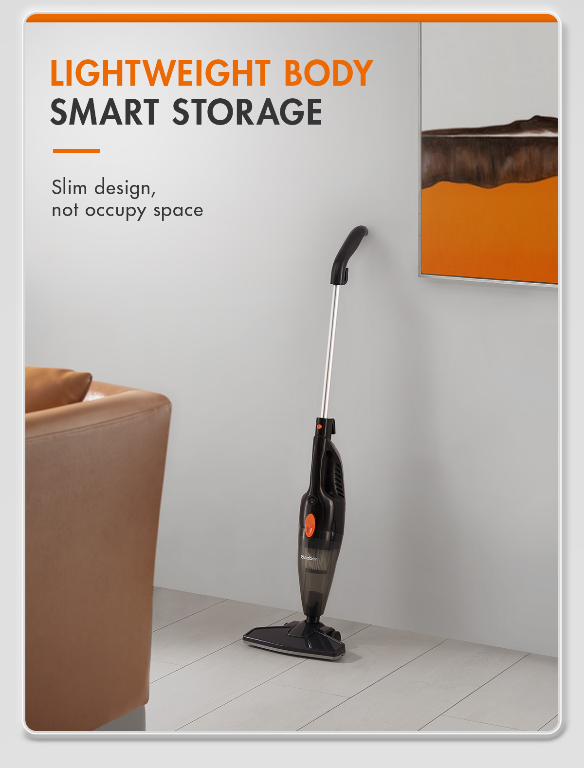 Gaabor Vacuum Cleaner For Home 2-In-1 Multi-Use Portable Vacuum ...