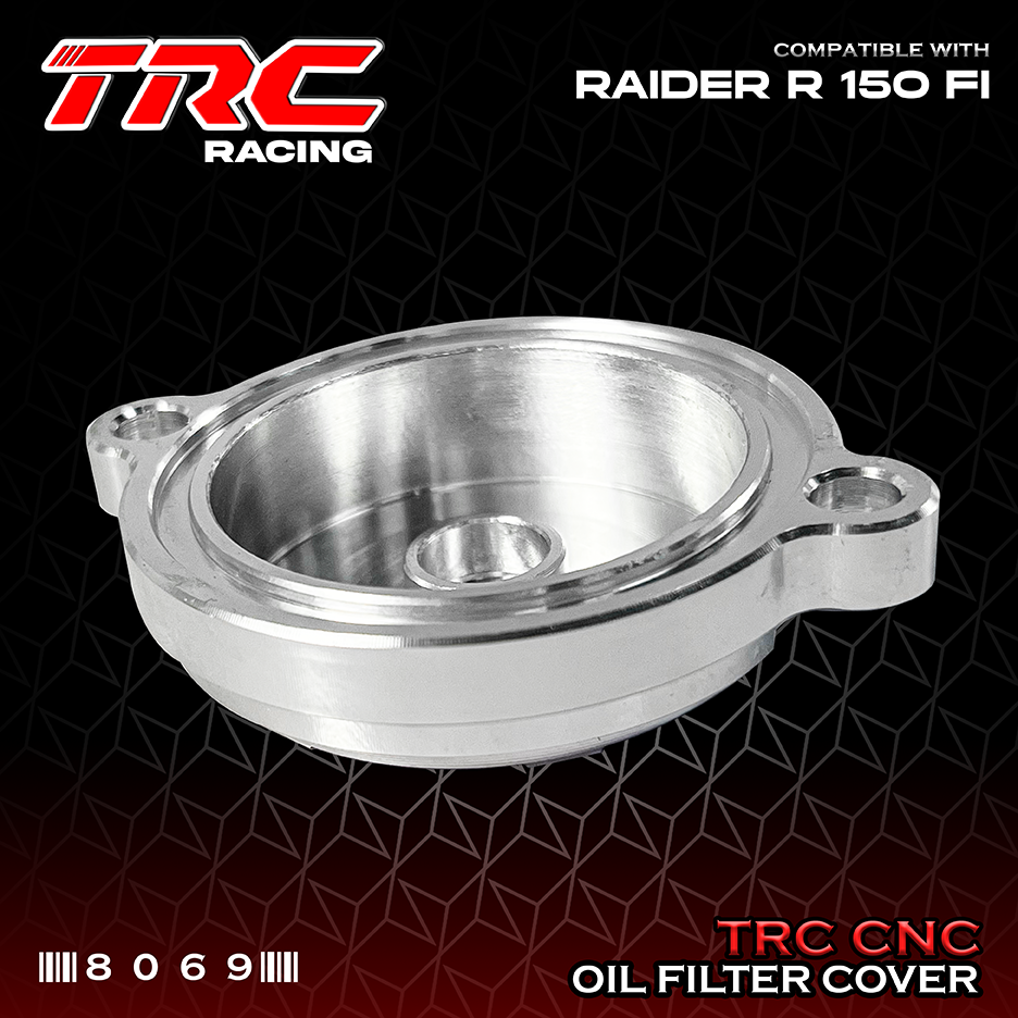 TRC Racing CNC OIL FILTER COVER for RAIDER R150 FI 8069 | Shopee ...