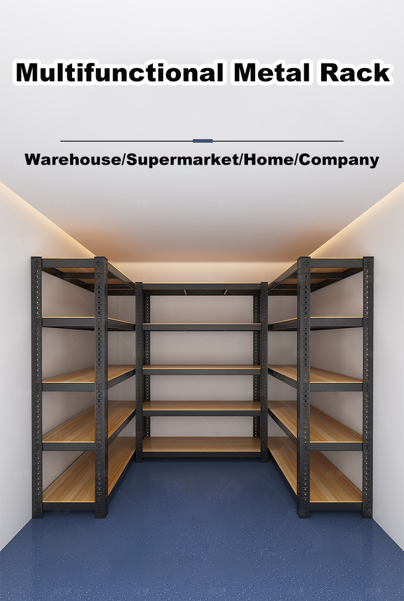 6 Layer Metal Steel Boltless Organizer Layer Shelf Stainless Rack Steel ...