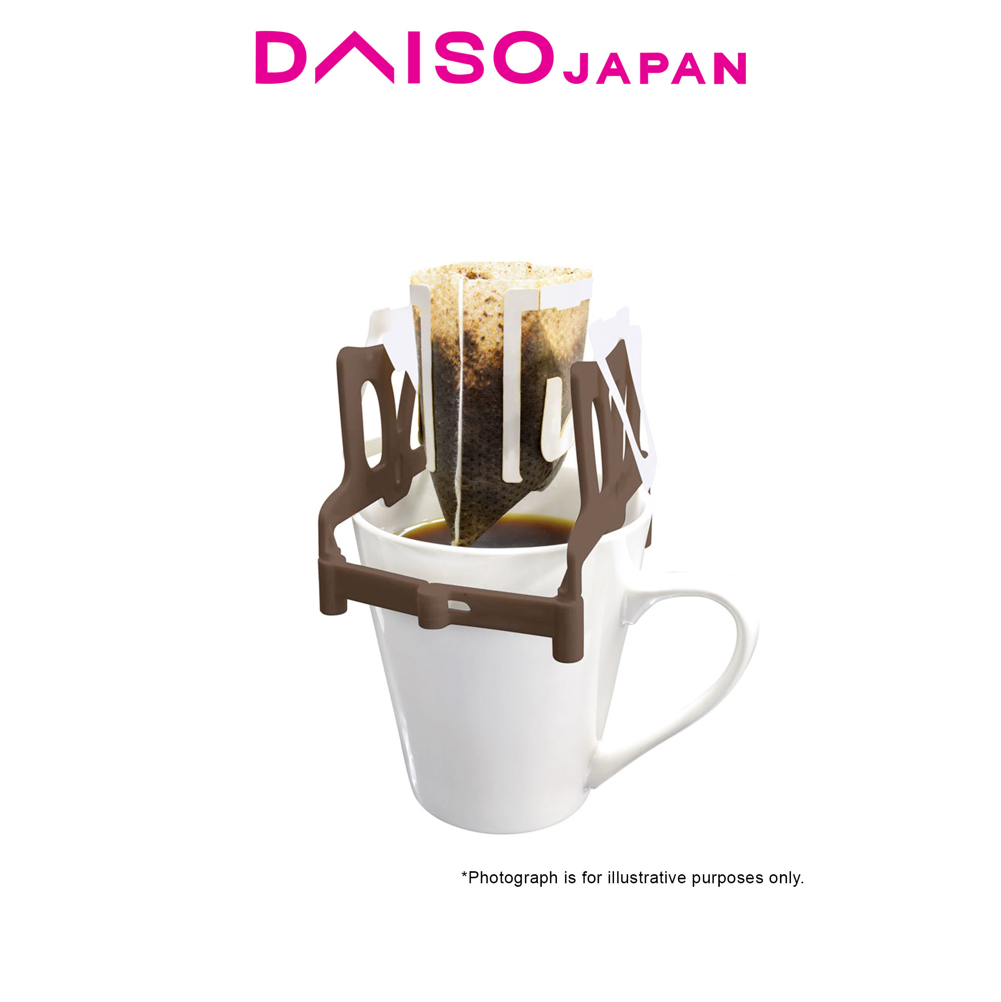 Daiso Coffee Drip Bag Holder (Brown) | Shopee Philippines