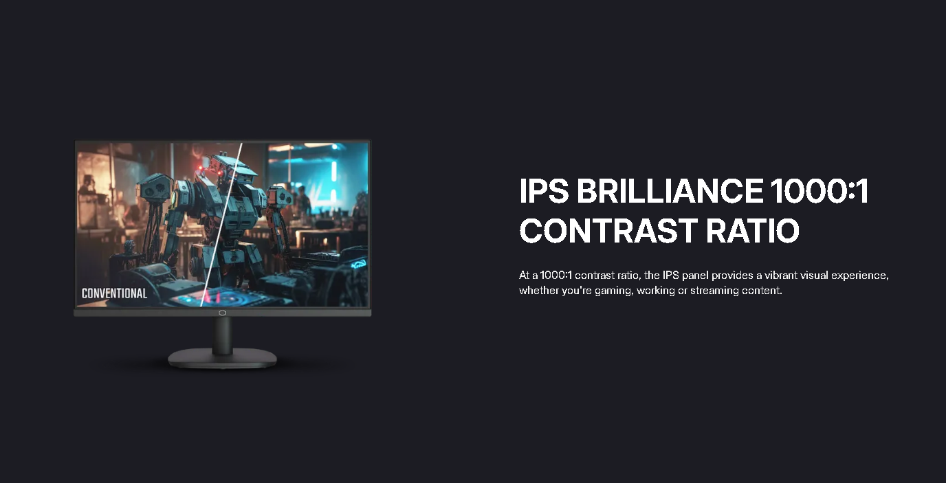 Itw | Cooler Master Gaming Monitor 27" (1920 x 1080 FHD) / 100Hz / IPS ...