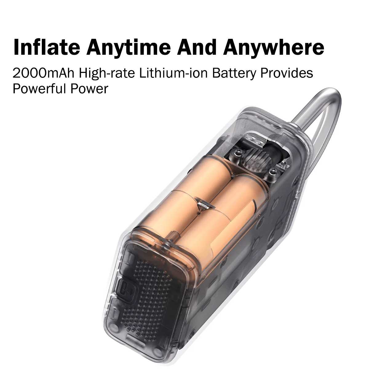 New Xiaomi Air Pump 2 EU Portable Digital Electronic Compressor 150PSI ...