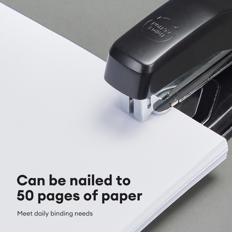 Deli E0414S Rotary Stapler 50 Sheets School Office Supplies | Shopee ...