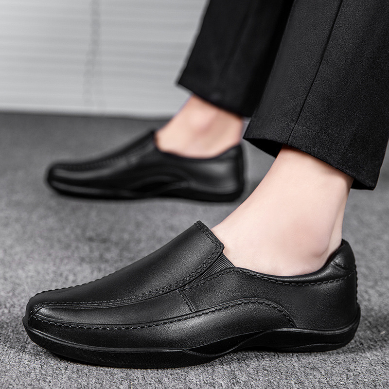 KASAI Shuta Black Shoes School Rubber Shoes Men's Work Shoes COD #200A | Shopee Philippines