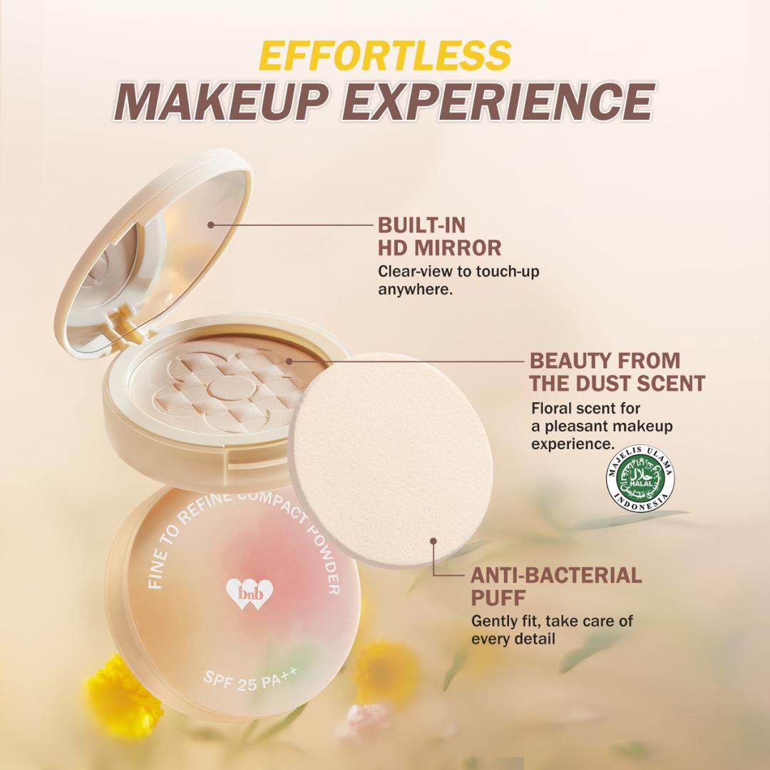 barenbliss BNB Fine to Refine Compact Powder + Full Bloom Matte Tint ...