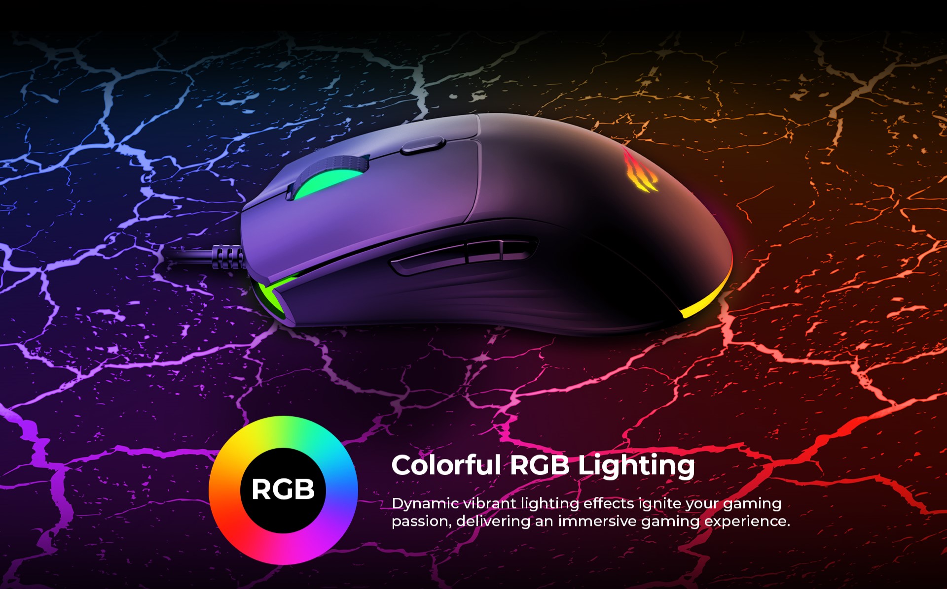 Havit Astrid MS1030 || RGB Backlit Gaming Mouse || Black | Shopee ...