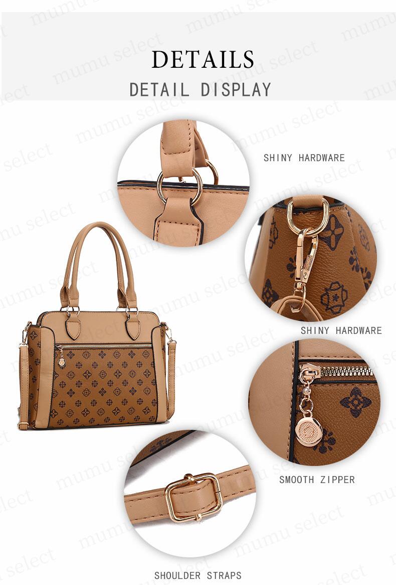 【High-End Mumu】5021 Retro Quality Leather Women Sling Bag With Handle ...
