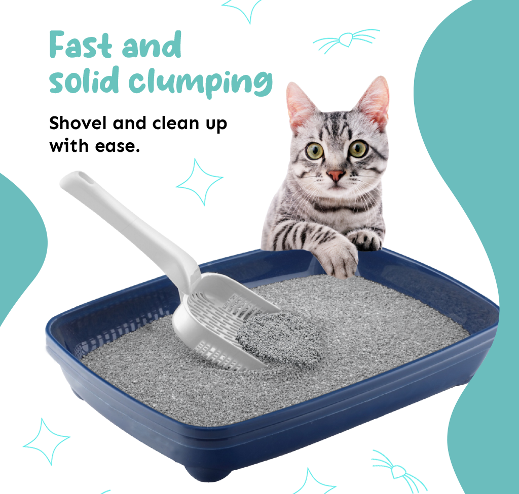 Petsup Mineral Cat Litter Sand 3kg Original Scent Bundle 𝐅𝐑𝐄𝐄 Scooper ...