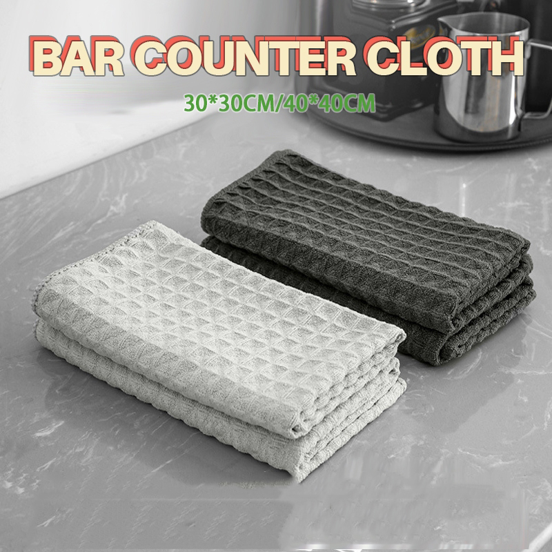 Absorbent Towel Barista Towel Rag Bar Coffee Machine Cleaning Cloth ...