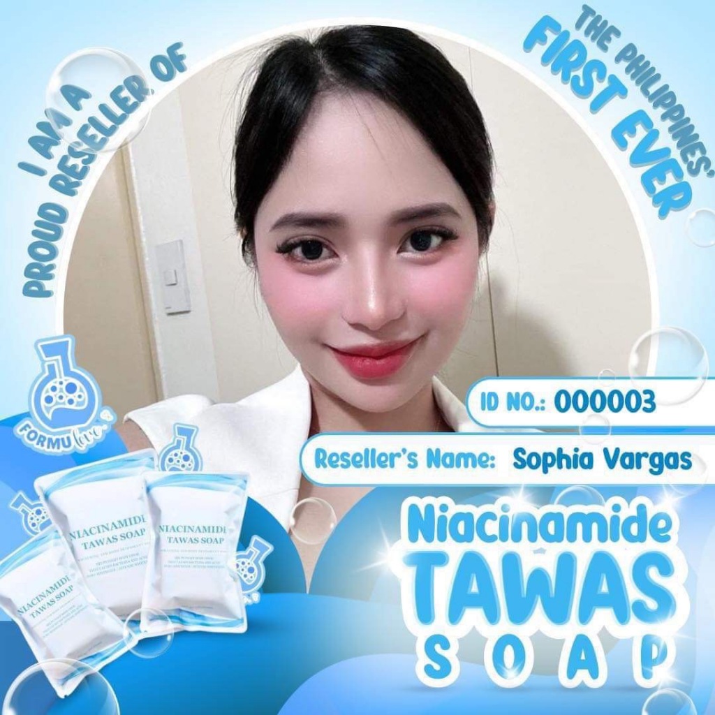 NIACINAMIDE TAWAS SOAP WITH FREE MESH 100g | Shopee Philippines