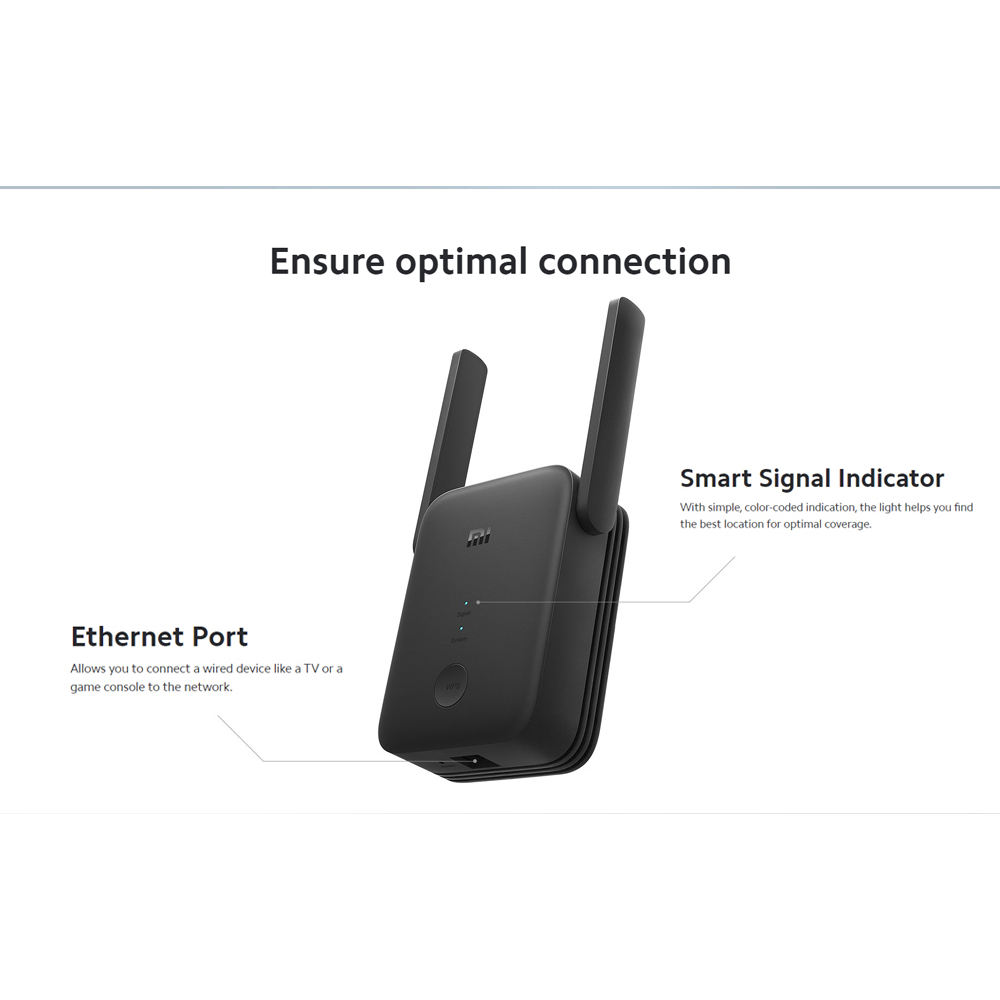 Xiaomi Mi Wifi Extender AC1200 5.0GHz 1200Mbps Wi-Fi Signal Amplifier ...