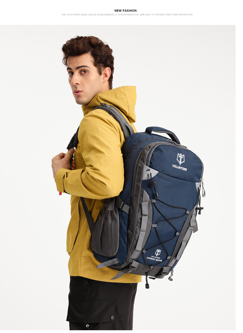 VOLUNTEER School Bag Travelling Bag pack Men Women Backpack For Men ...