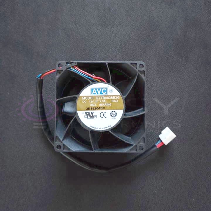 Super High Speed 80mm Blower DC Cooling Fan AVC 12v 4.5a Box Fan High ...