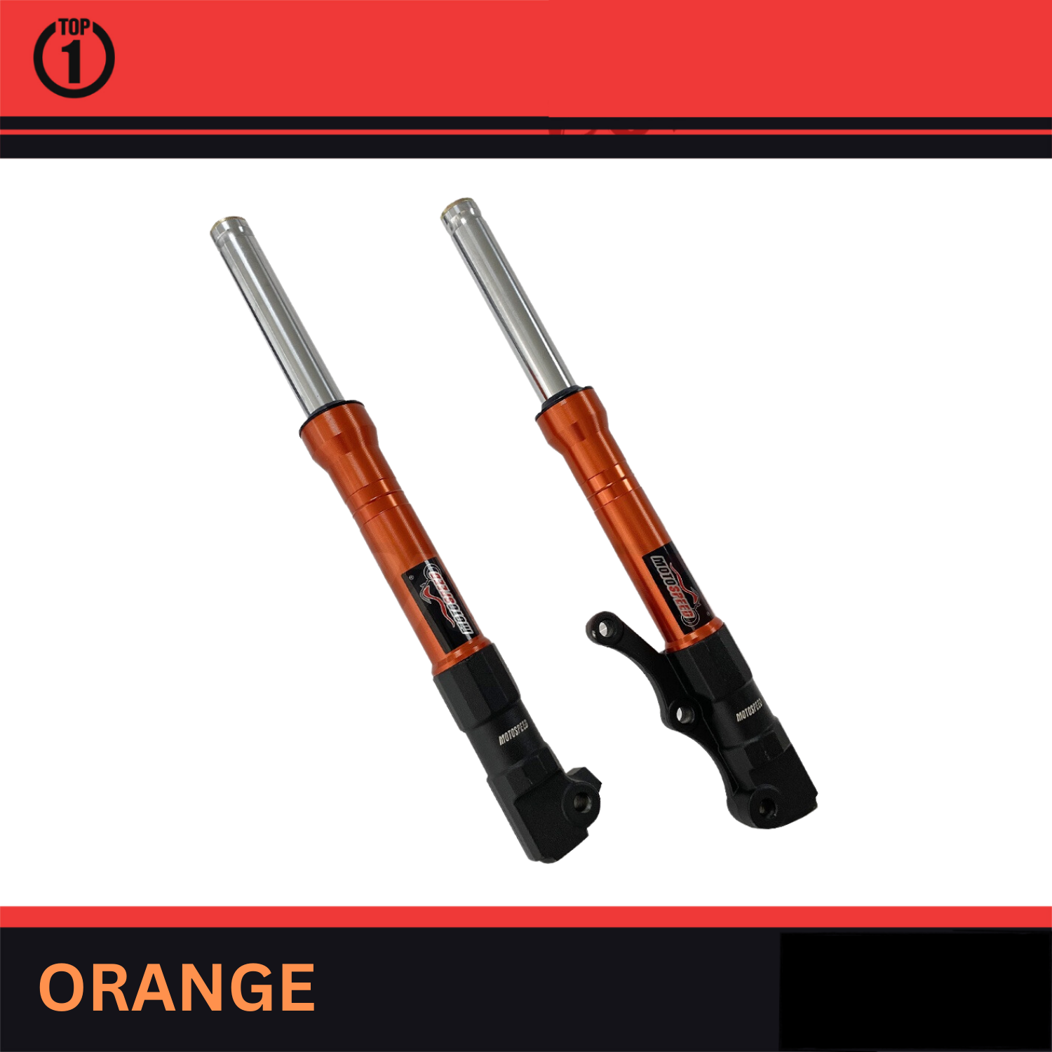 Top1 Motors 1 Pair Front Dual Shock Absorber For Mio Soul i125/Gear 125 ...