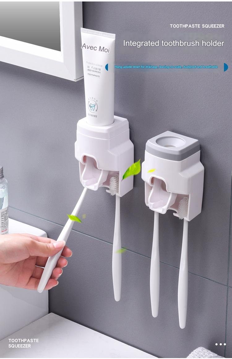 Household multifunctional automatic lazy toothpaste squeezing device ...