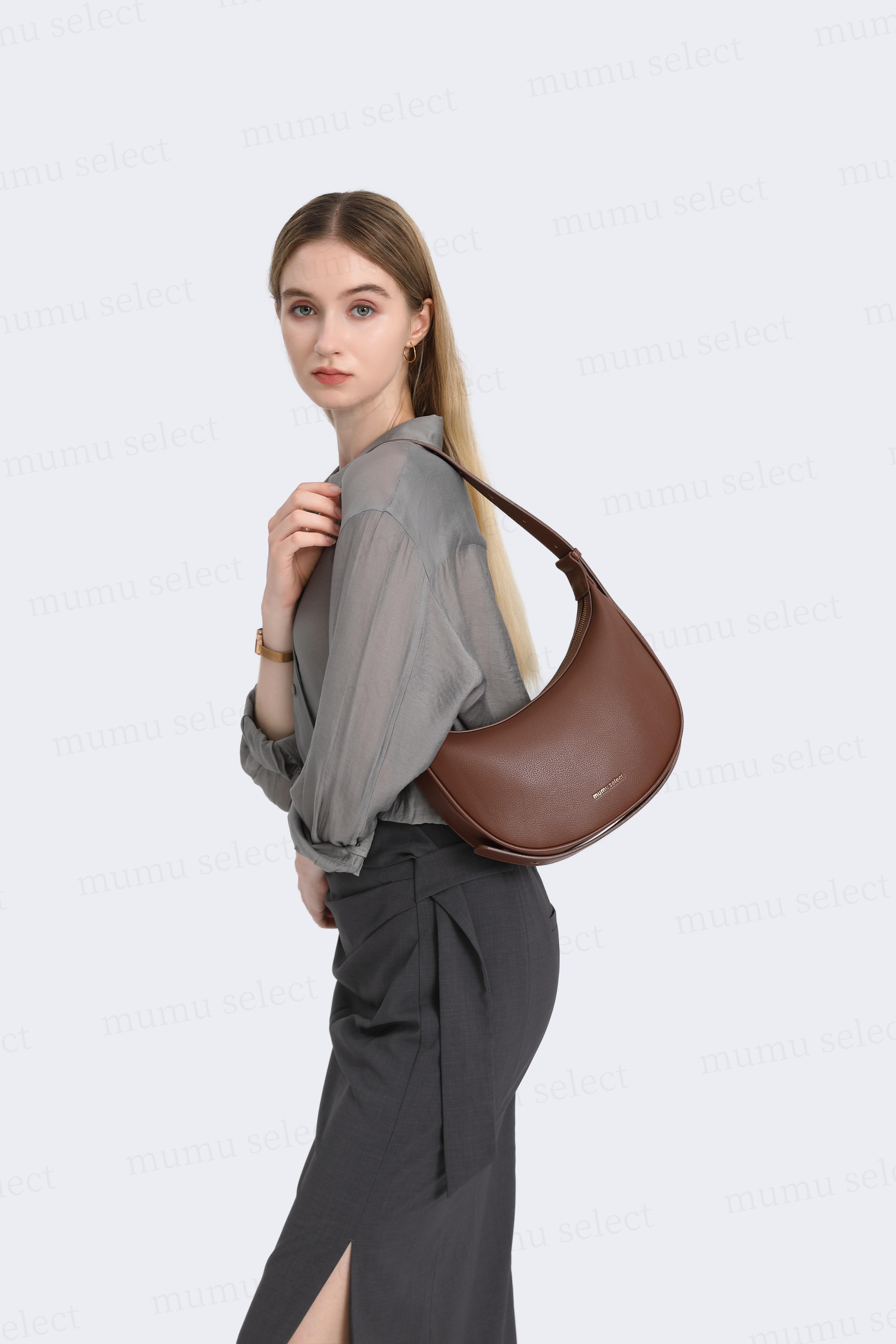 【Mumu Select】M443 Quality Leather Women Sling Bag Leather Shoulder Kili ...