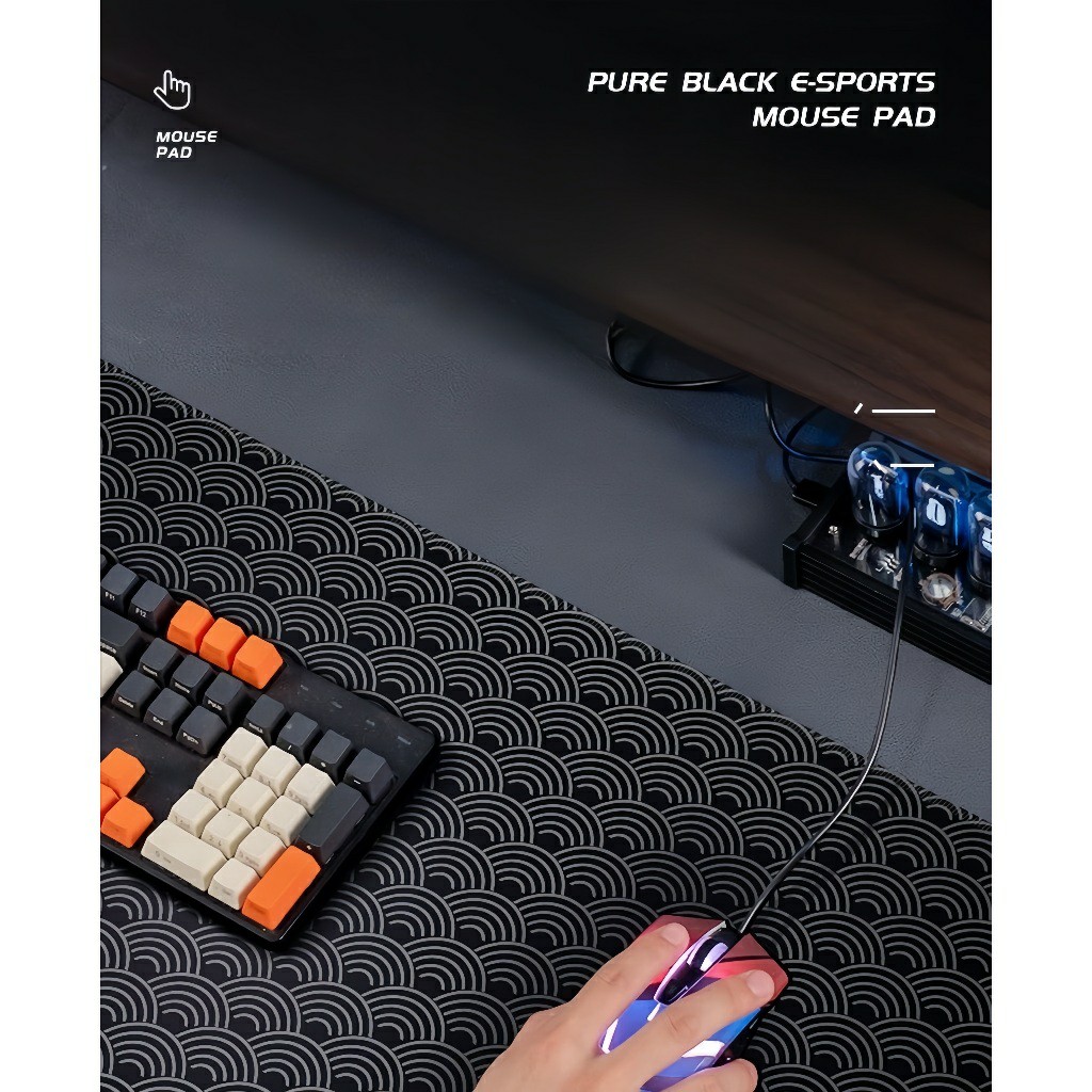 CTX Plain Design Extended Mouse Mat / Mouse Pad For Gaming Office Mice ...