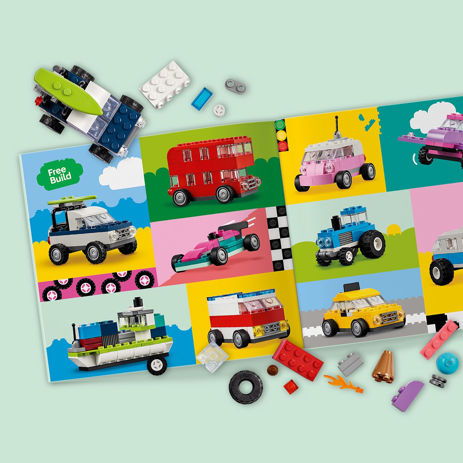LEGO Classic 11036 Creative Vehicles Building Toy (900 Pieces) | Shopee Philippines